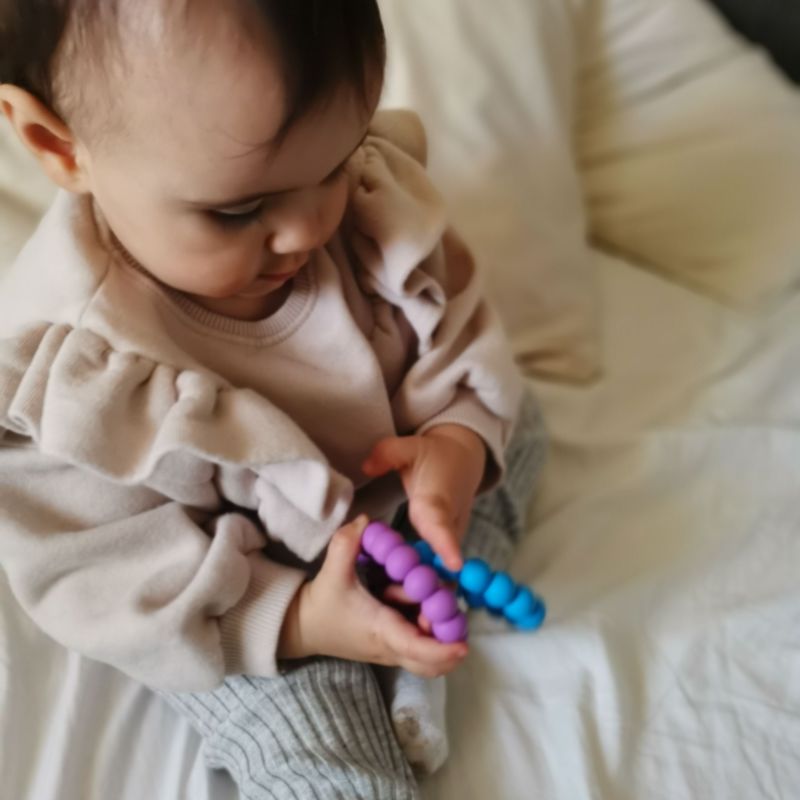 Purple Teething Ring | Mamiina